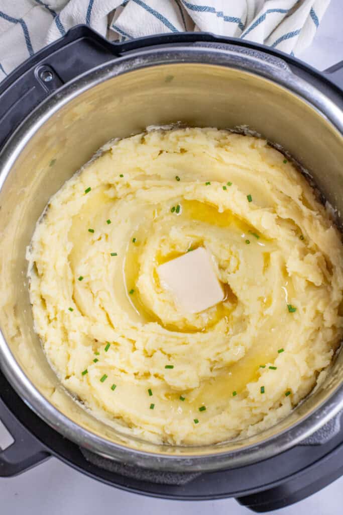 Instant Pot Vegan Mashed Potatoes | Where You Get Your Protein